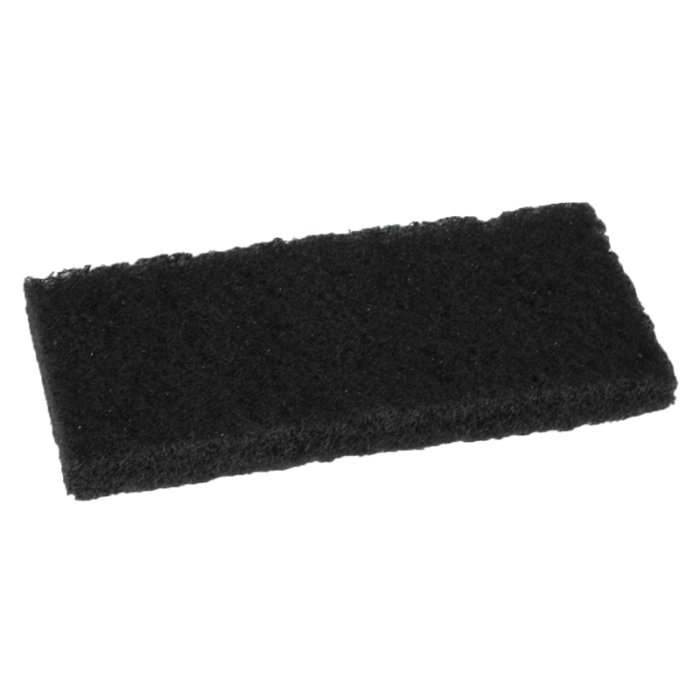 10" x 5" Heavy-Duty Utility Pads Black - Jan Star Supplies Inc.