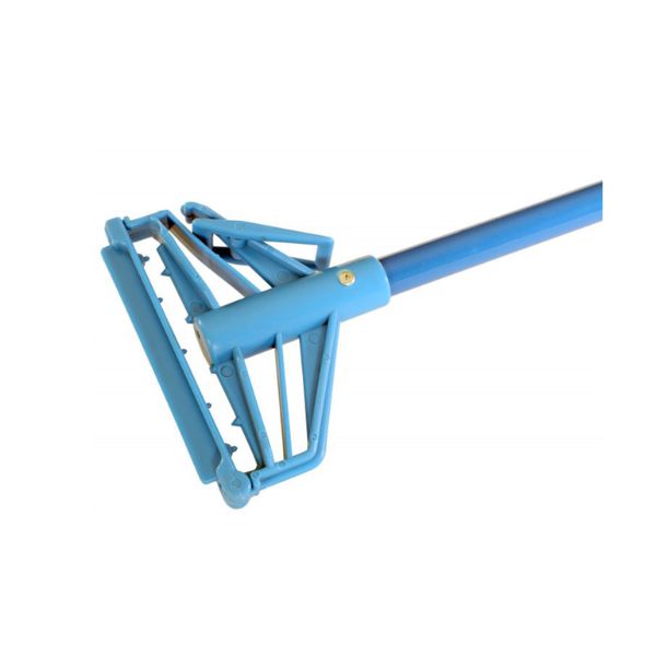 60″ Blue Metal Quick Release Mop Handle - Jan Star Supplies Inc.
