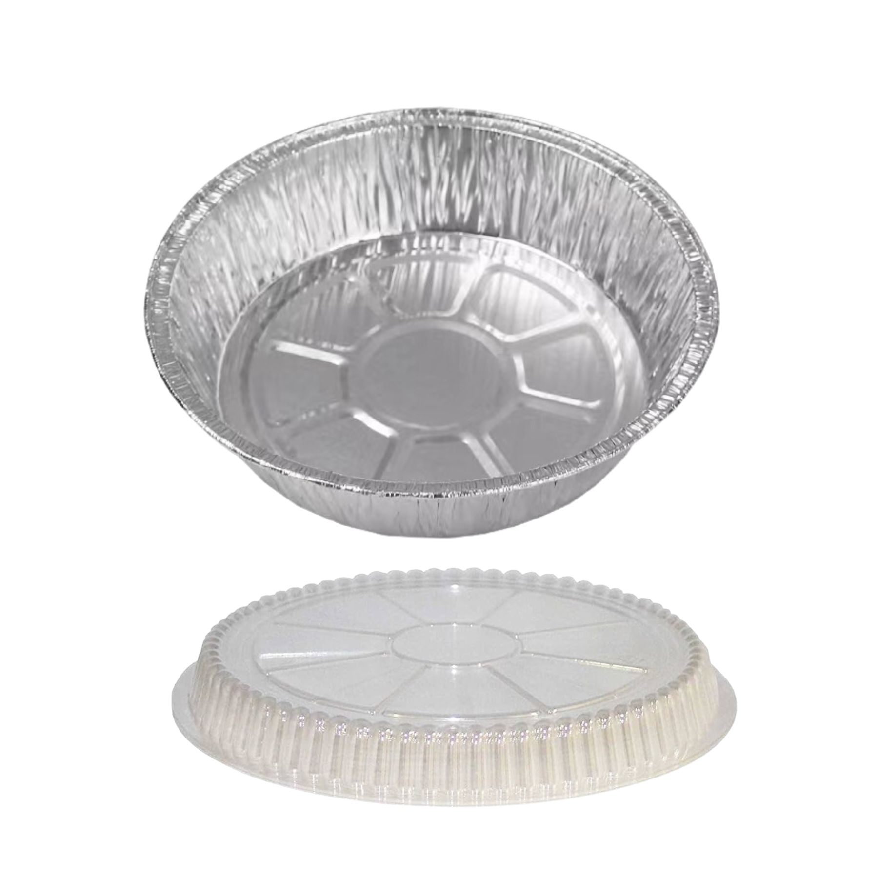 Plastic Lid for 9" Round Foil Container-500/pcs Transparent - Jan Star ...