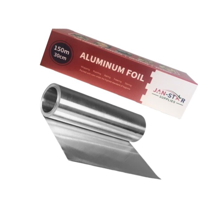 150M/30CM( 12"x150M) Aluminum Foil Roll-Strong-1/pcs - Jan Star ...