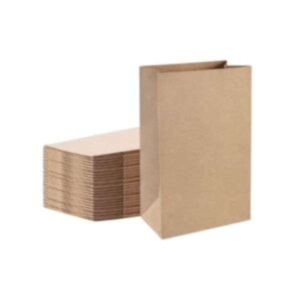 10lb - 100gsm Kraft Paper Bag 500/pcs Brown - Jan Star Supplies Inc.