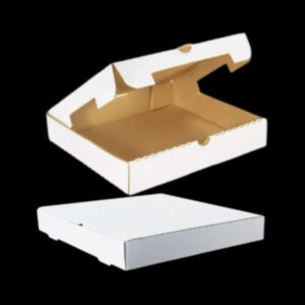 8″ Pizza Boxes 8″x8″x1.75″ 50/pcs White - Jan Star Supplies Inc.