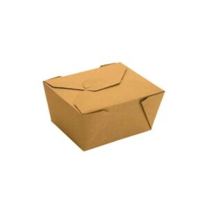 #2 Kraft Paper Fold Box-200/pcs - Jan Star Supplies Inc.