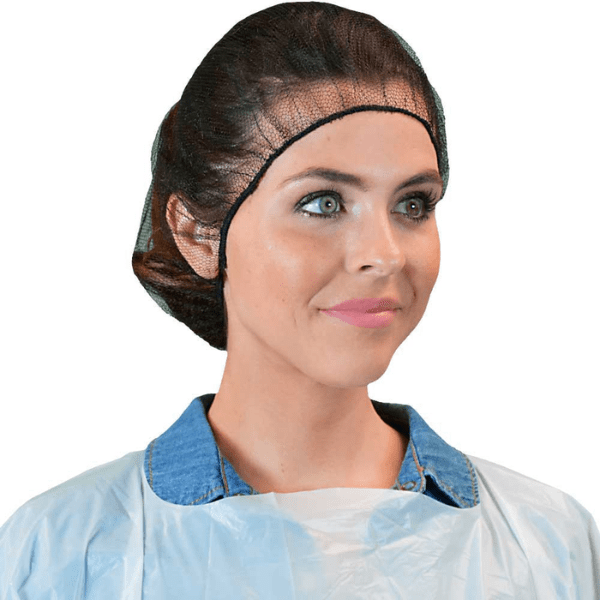 21" Honeycomb Hair Net-1000/pcs- Black - Jan Star Supplies Inc.